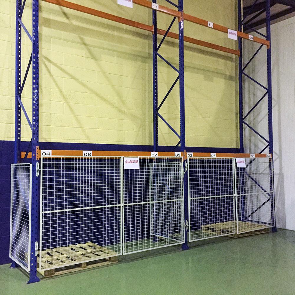 Quarantine Areas with Mesh Doors and Partitioning for Norbrook ...