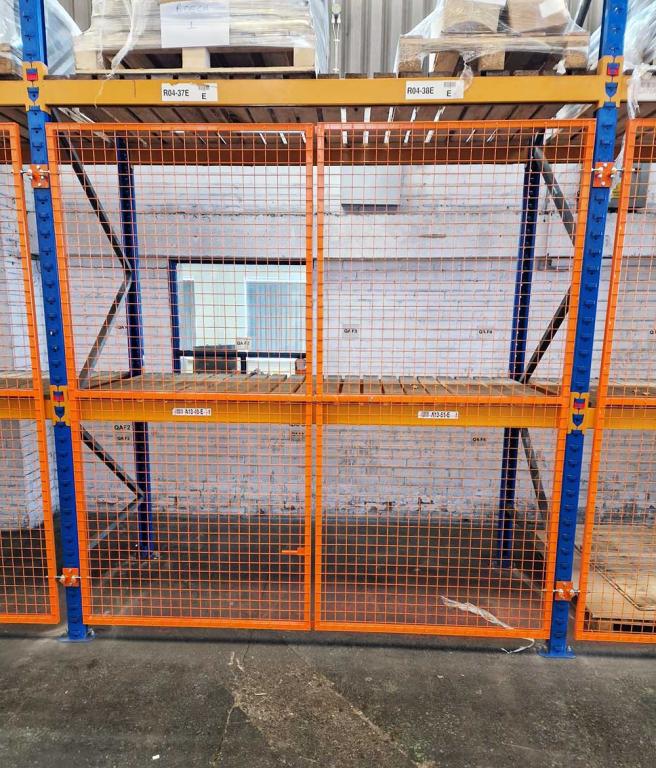 Enhancing Security with Bespoke Mesh Doors for Pallet Racking | OfficeSTOR